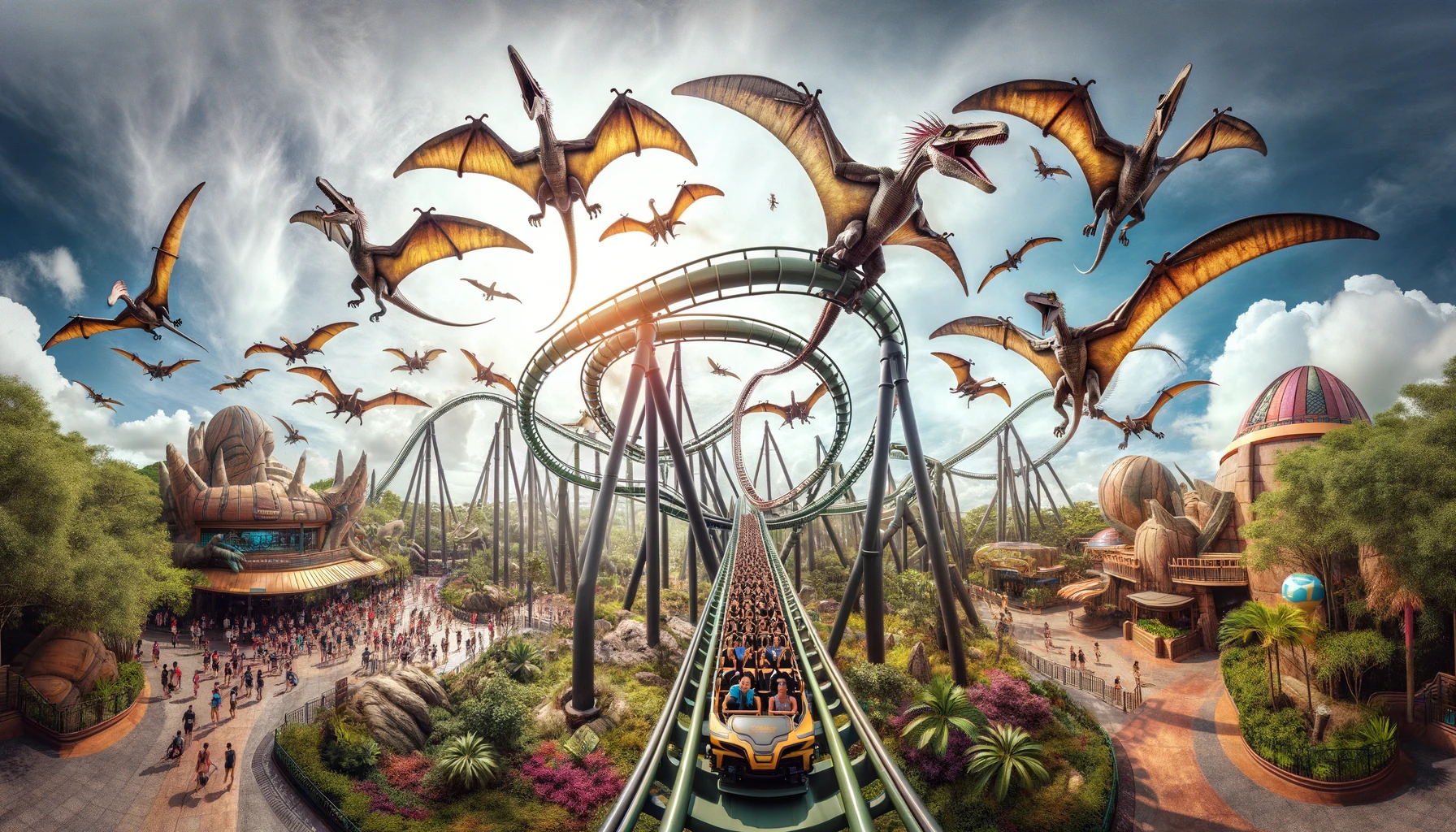 USJのザ・フライング・ダイナソーは雨が降ると運休？雨でも屋外のライドは乗れる？ | USJファンガイド